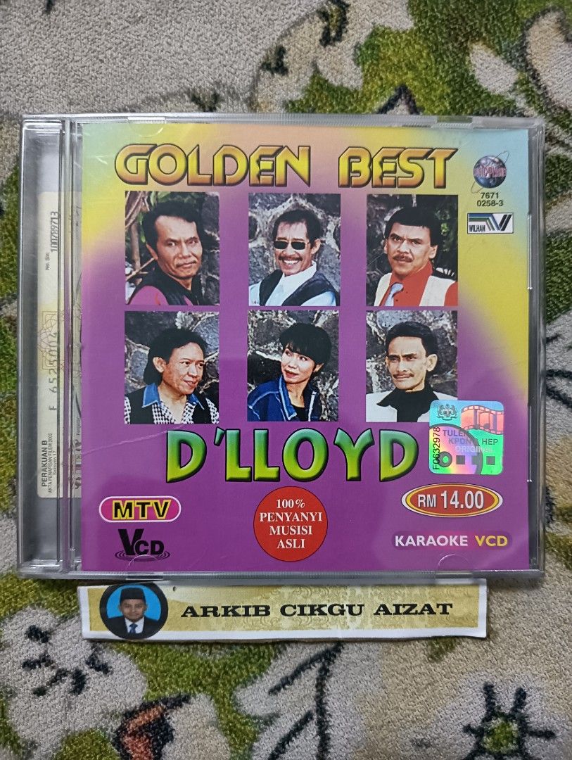 VCD MTV KARAOKE GOLDEN BEST D'LLOYD, Hobbies & Toys, Music & Media, CDs ...