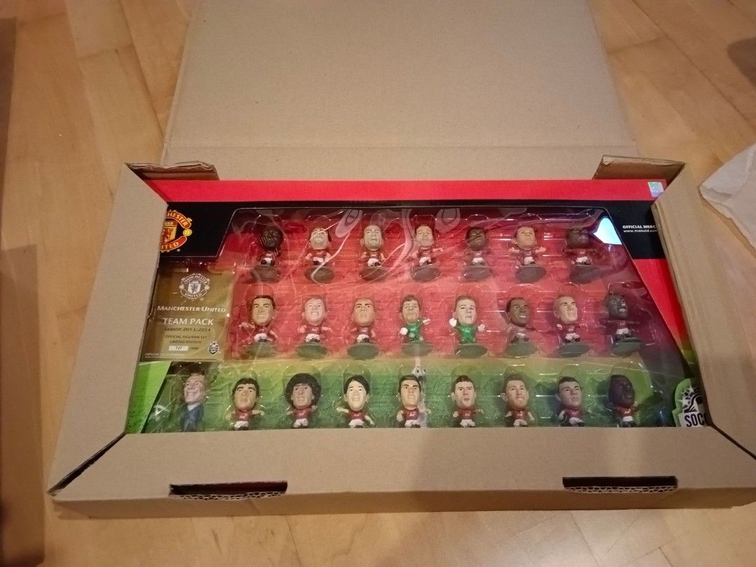 Very Rare Soccerstarz 2013/14 Manchester United Season Team Pack ...