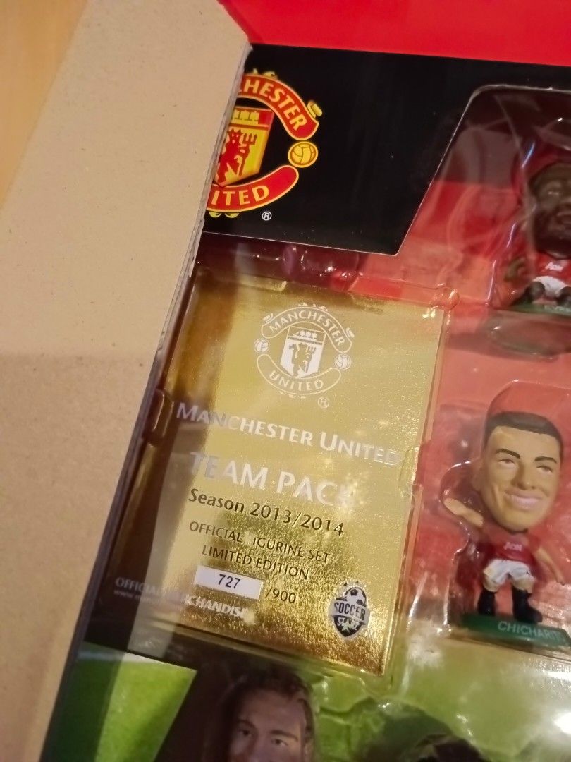 Very Rare Soccerstarz 2013/14 Manchester United Season Team Pack ...