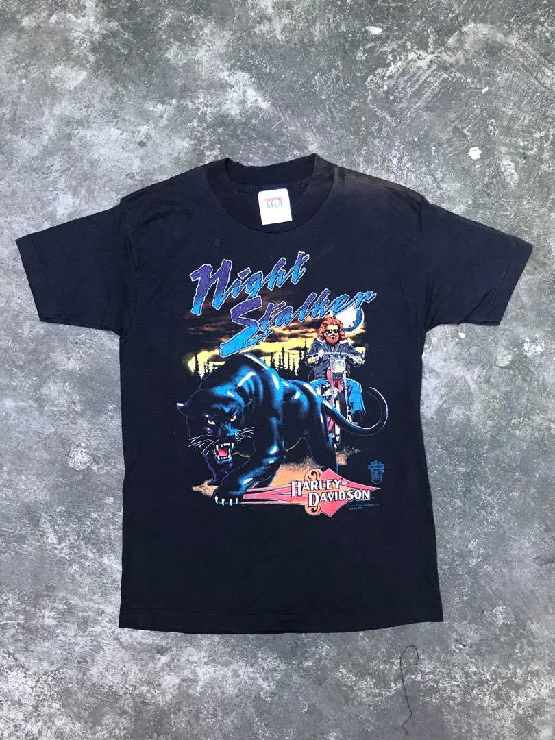 vintage harley david baby tee, Women's Fashion, Tops, Shirts on Carousell