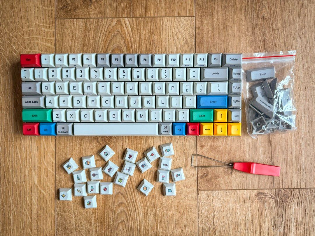 Vortex Race 3 mechanical keyboard (cherry mx blue), Computers & Tech ...