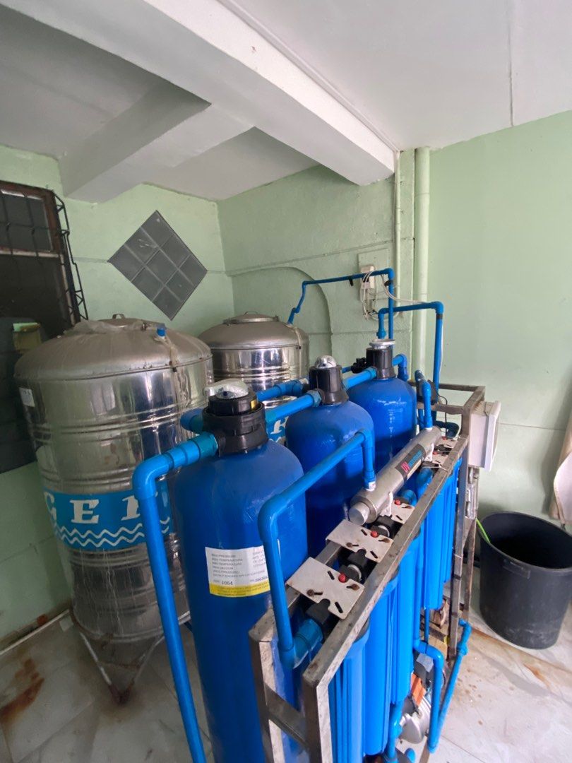 Water Refilling Station (Machine and Tanks), Commercial & Industrial ...