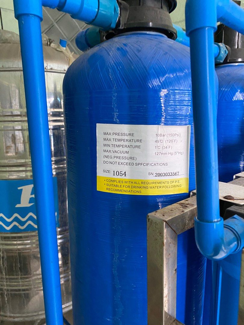 Water Refilling Station (Machine and Tanks), Commercial & Industrial ...