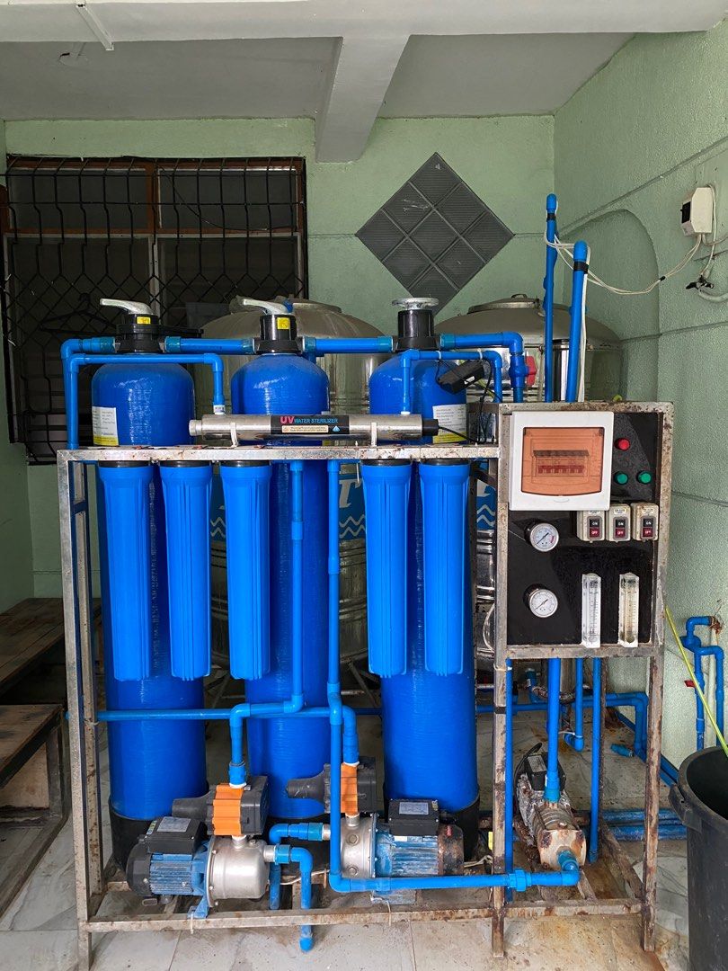 Water Refilling Station (Machine and Tanks), Commercial & Industrial ...