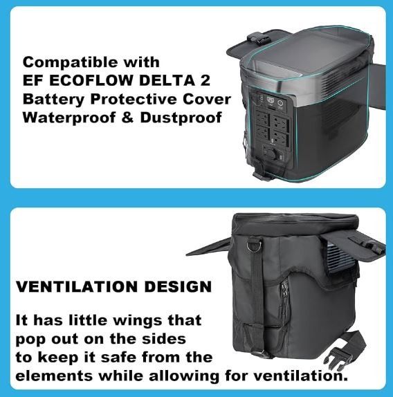 Waterproof bag for Ecoflow Delta 2 Battery PHP2,500 with freebie, Men's ...