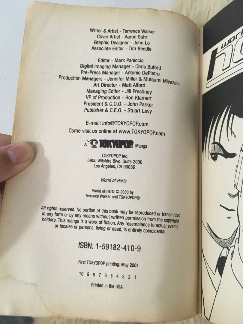 World of Hartz Manga by Terrence Walker, Hobbies & Toys, Books ...