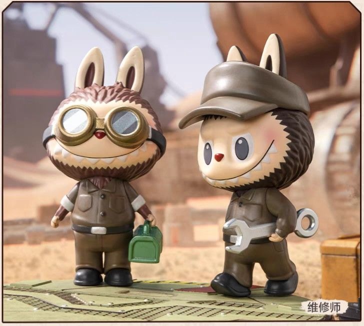 WTS Labubu Repair Man Mechanics Ma.K Popmart Dimoo Skullpanda ...