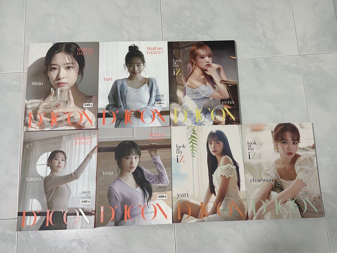 wts photocards pc photocard izone lesserafim ive chaewon sakura eunbi hitomi nako hyewon minju ...