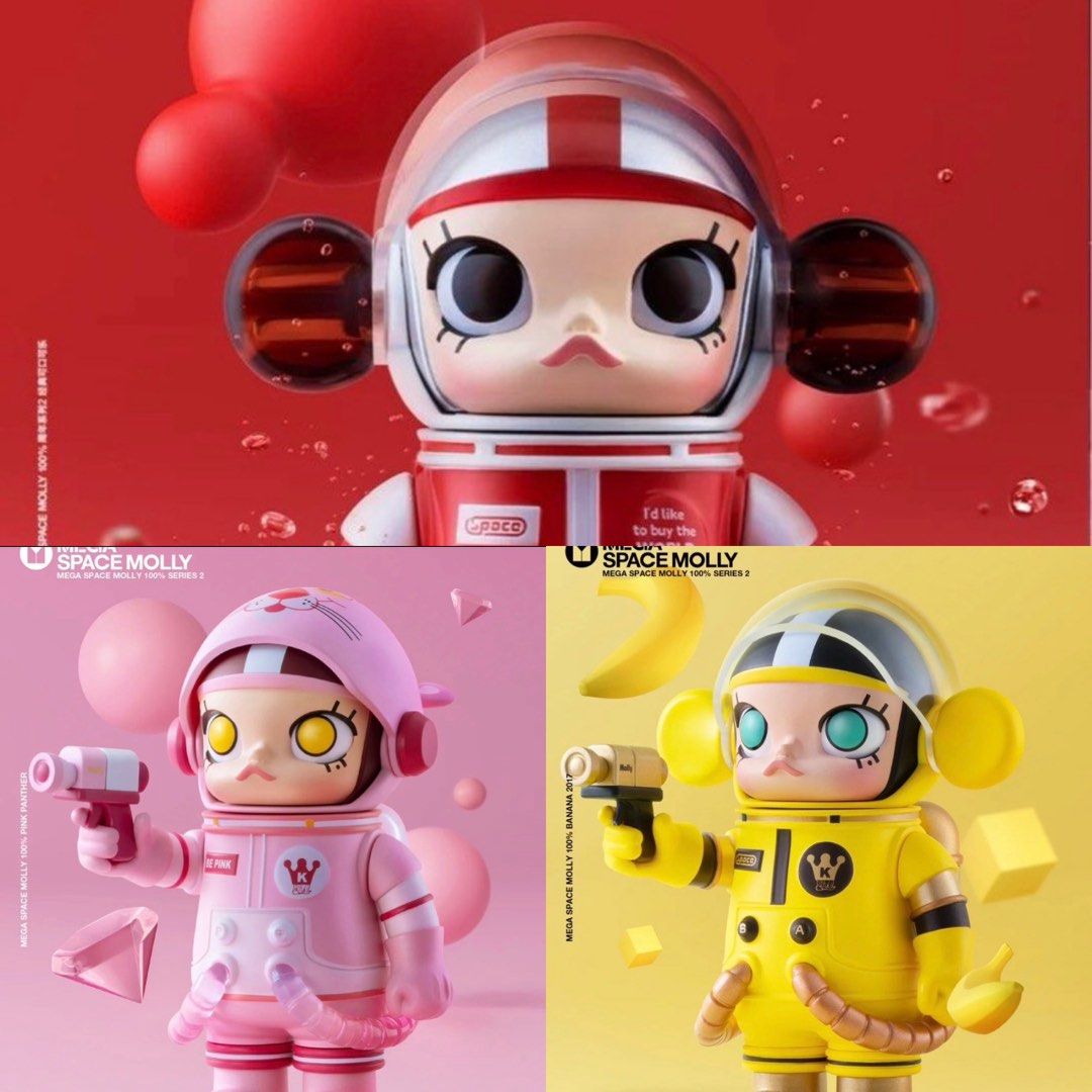 (WTS) Pop Mart Mega Space Molly 100% Series 2, Hobbies & Toys, Toys ...