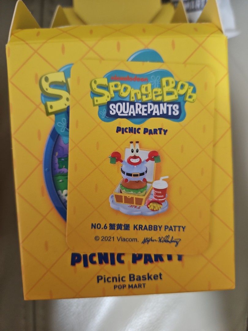 WTT/WTS Spongebob squarepants picnic party popmart, Hobbies & Toys ...