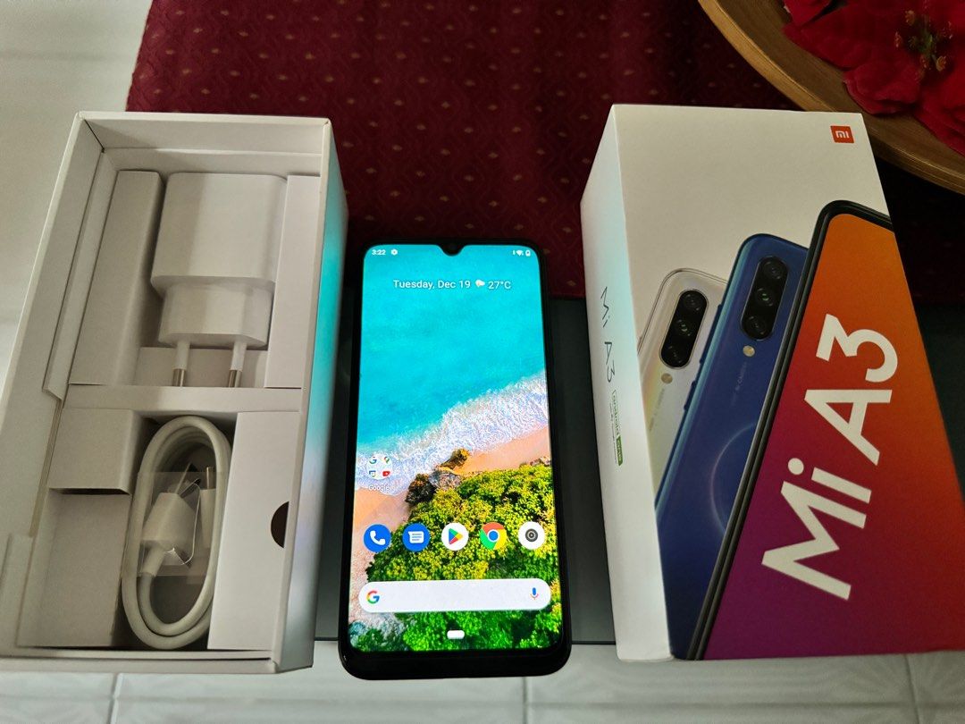 Xiaomi Mi A3 Black 128 GB, Mobile Phones & Gadgets, Mobile Phones ...