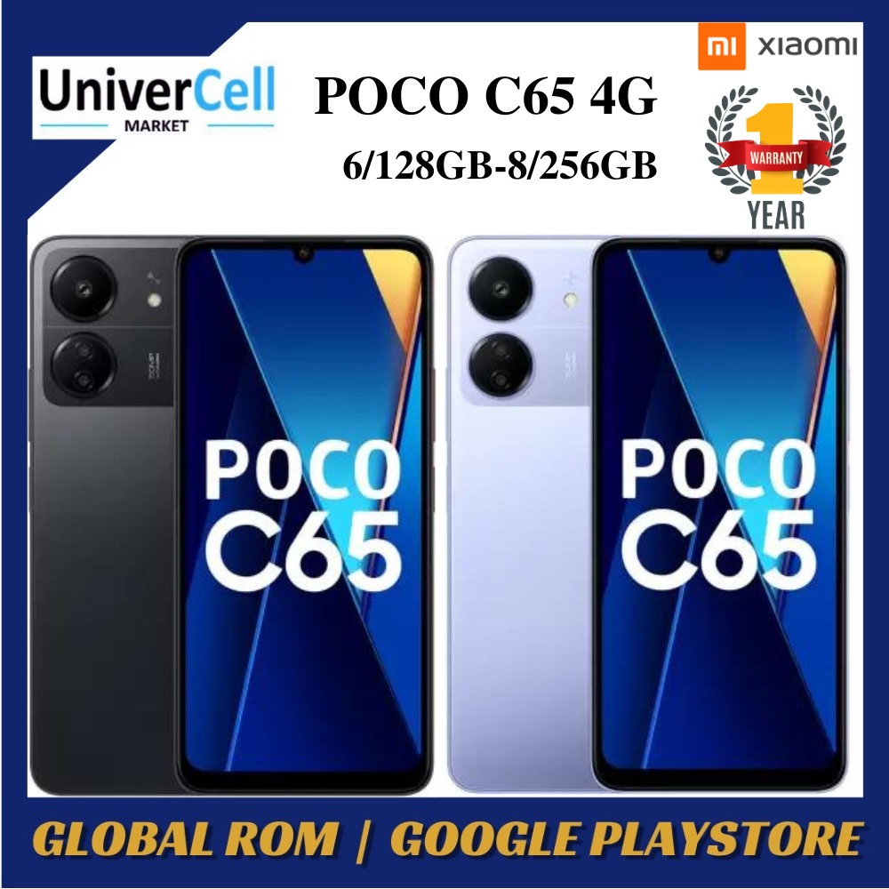 Xiaomi POCO C65 6/128GB & 8/256GB | NFC Support Black 128 GB, Mobile ...