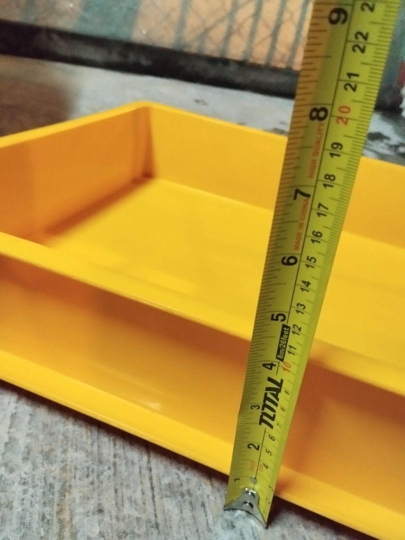 Yellow Plastic Cake Tray/ Bakery Tray / Bread Tray / Food Tray / Tray ...