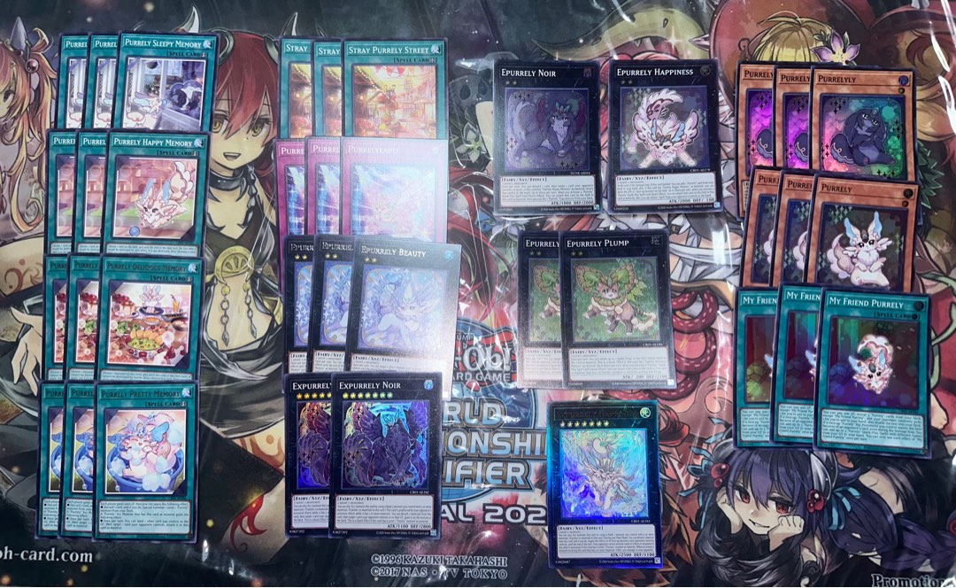 Yugioh Asia English Purrely set, Hobbies & Toys, Toys & Games on Carousell