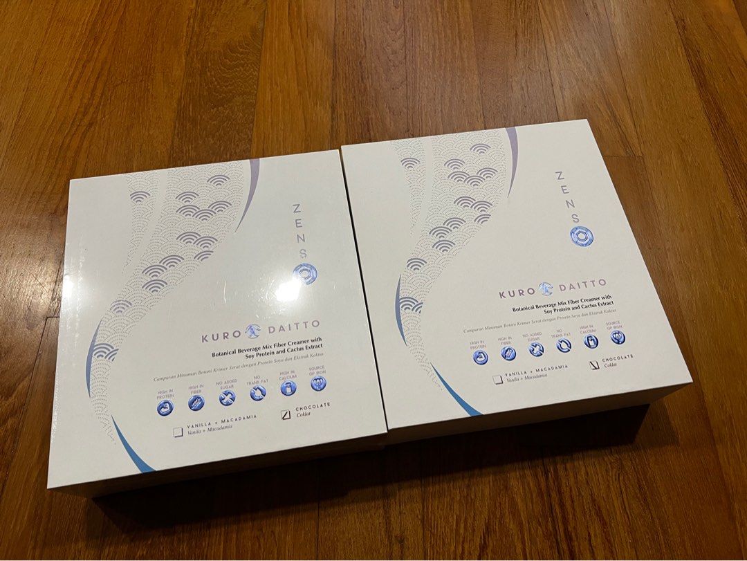 Zenso Kuro Daitto Meal Replacement Chocolate, Health & Nutrition ...