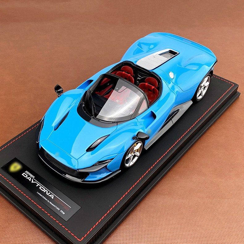 1/18 ModelATure Ferrari SP3 Daytona (come with display case) - White ...