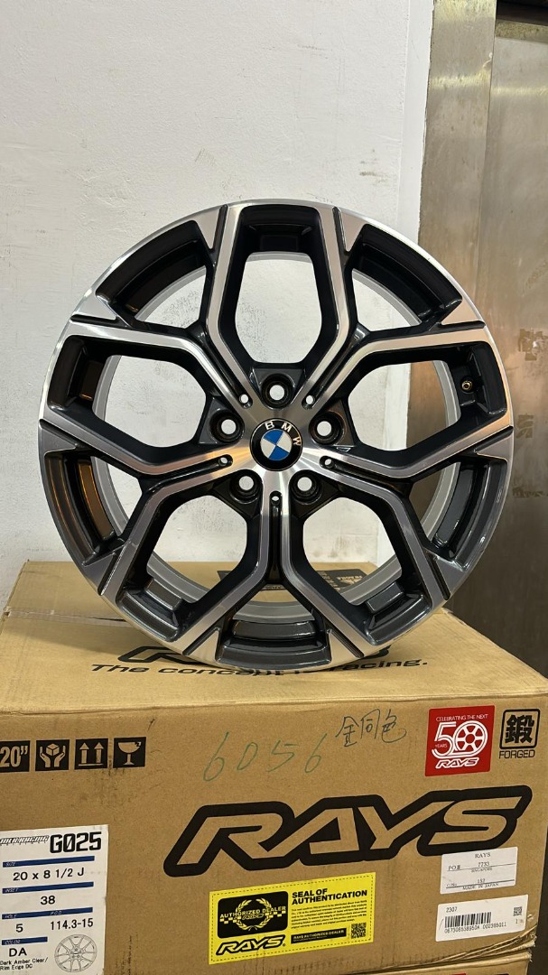 18" BMW Original rims, Car Accessories, Tyres & Rims on Carousell