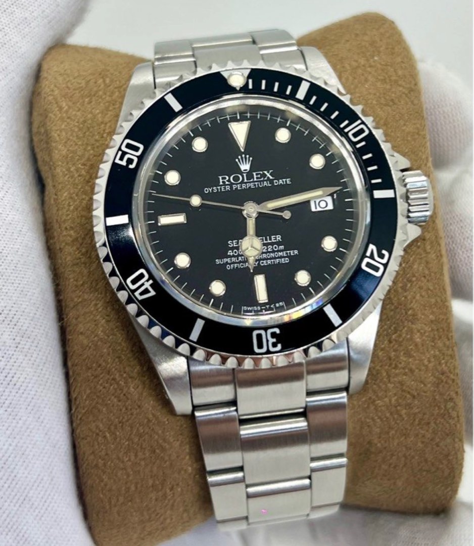1996 Rolex Sea Dweller 4000 Pre Ceramic Beautiful Creamy Indices 40mm ...