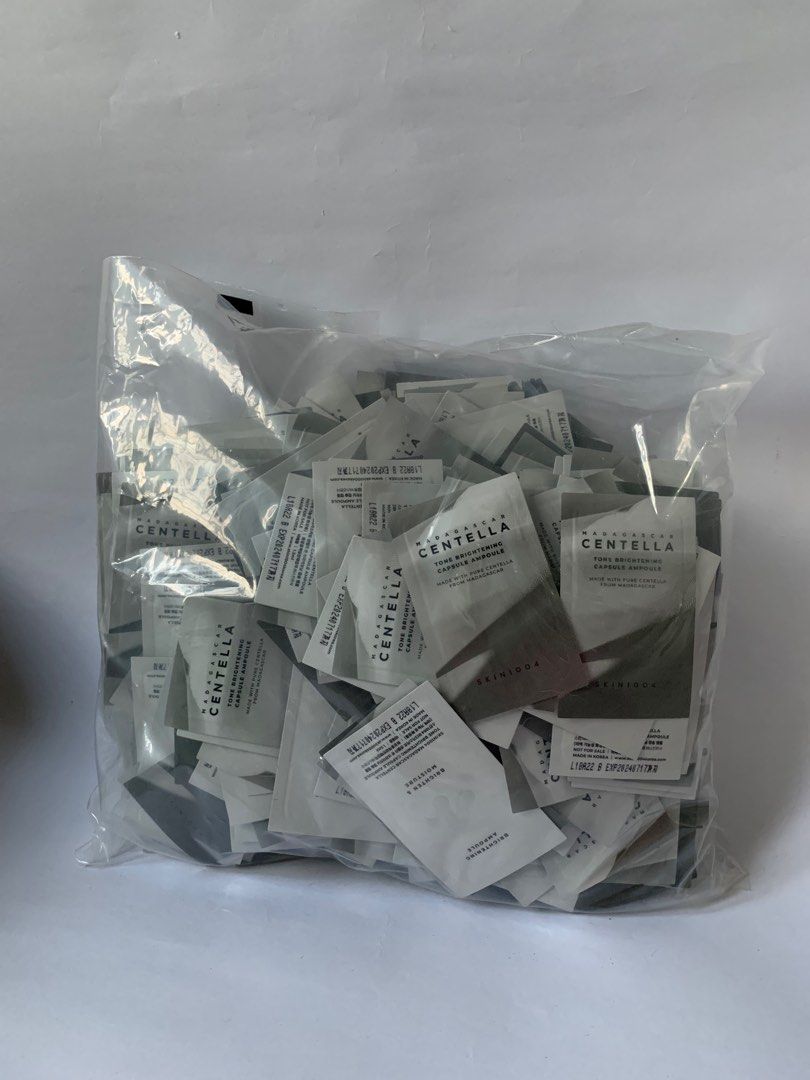 1 kg bag full of Skin 1004 sample, Beauty & Personal Care, Face, Makeup ...