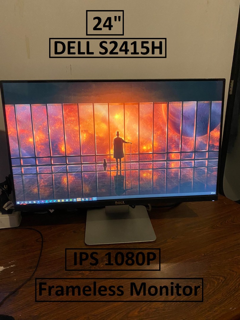 24" Dell S2415H IPS 60hz Frameless LED Monitor, Computers & Tech, Parts ...