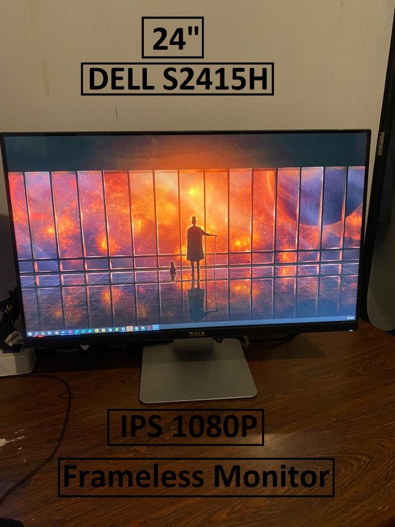 24" Dell S2415H IPS 60hz Frameless LED Monitor, Computers & Tech, Parts & Accessories, Monitor ...