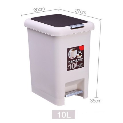 2 Way Dustbin Premium Plastic Waste Bin, Furniture & Home Living ...