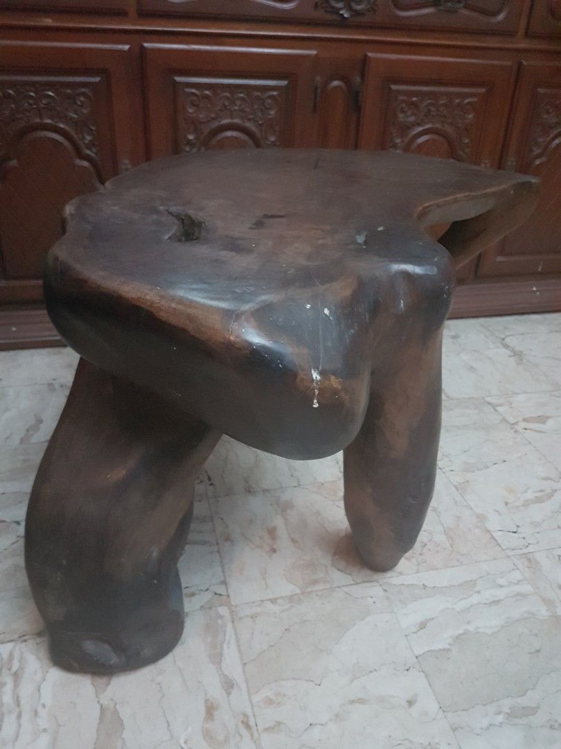 33 inch Wood Art Molave Table /Accent, Furniture & Home Living ...