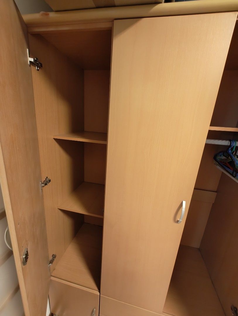 3 door Wardrobe Cubboard, Furniture & Home Living, Furniture, Shelves ...