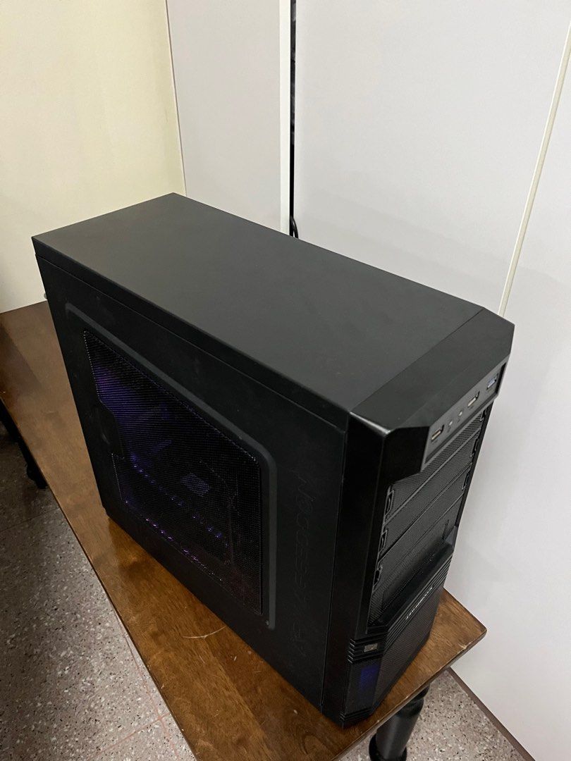 8 CORE AMD RYZEN GAMING PC DESKTOP RGB BUDGET CPU 256GB SSD 8GB RAM ...