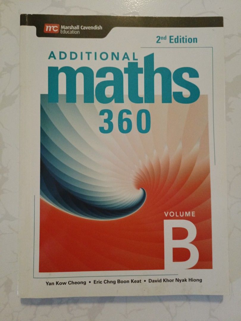 Additional maths 360 volume B textbook, Hobbies & Toys, Books ...
