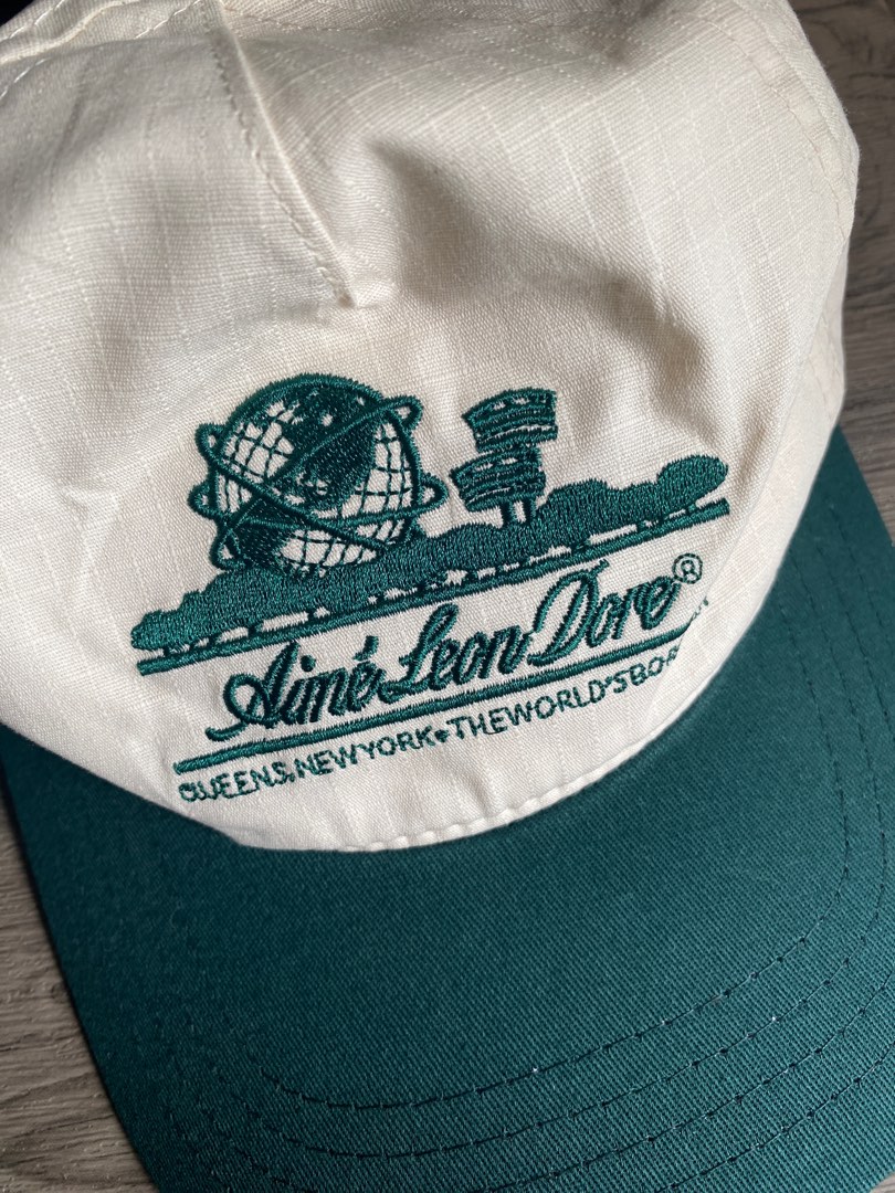 Aime Leon Dore Baseball Cap in White/Green, Men's Fashion, Watches ...