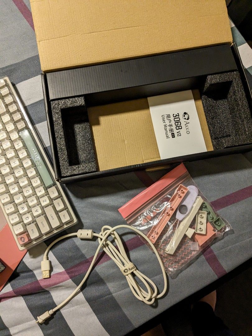 Akko 3068 v2 9009 Retro, Computers & Tech, Parts & Accessories, Computer Keyboard on Carousell