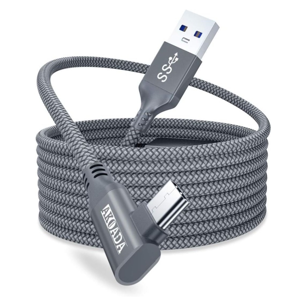 AkoaDa VR Link Cable 20ft/6M, for Link Virtual Reality Headset Cable 90 ...