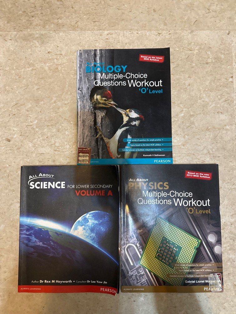 All About Science Textbooks for Sec School, Hobbies & Toys, Books ...