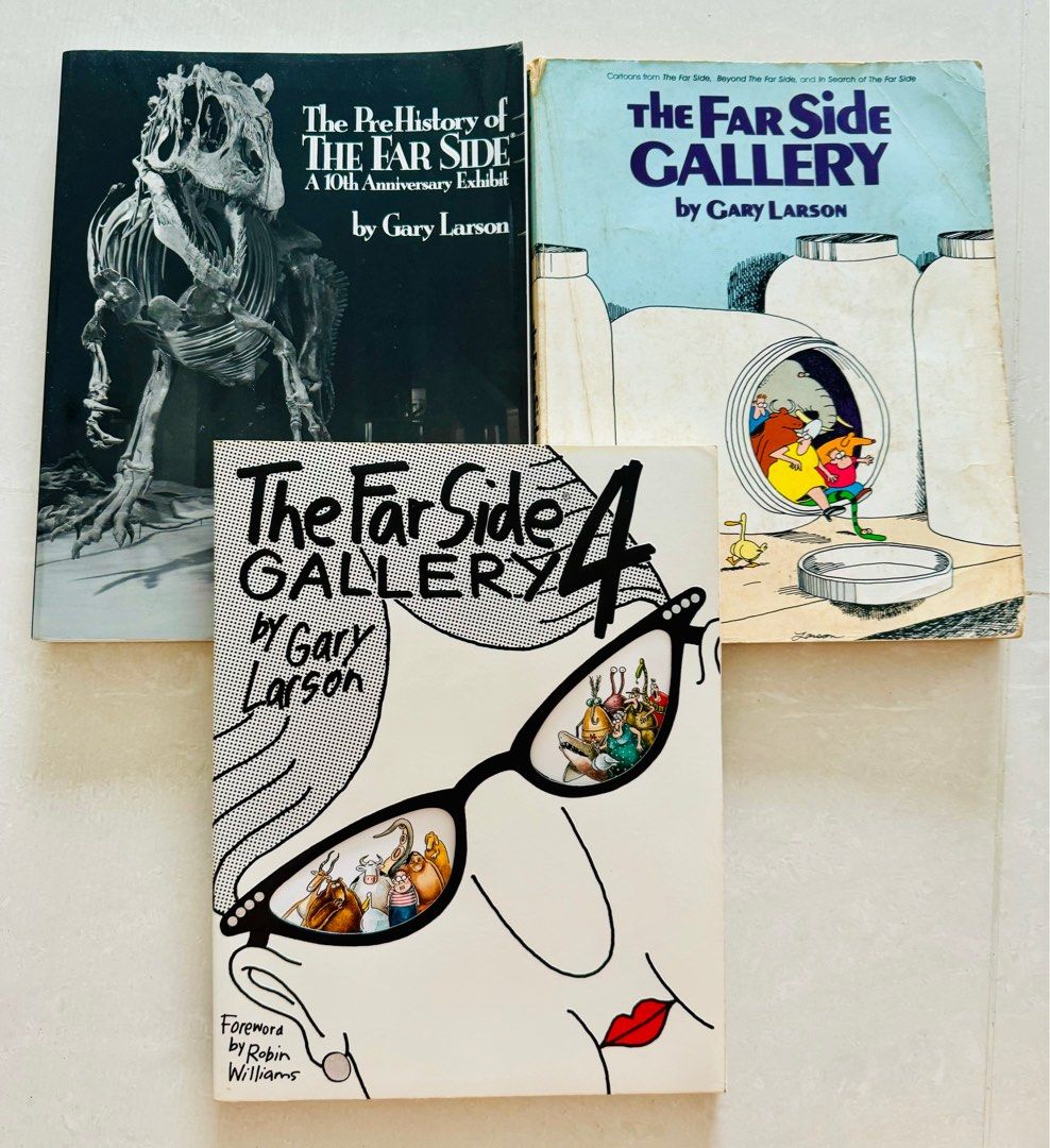 All for $10 only - 4 x The Far Side Collection, Hobbies & Toys, Books ...