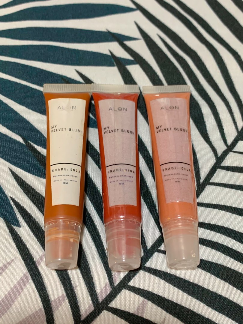 Alon Cosmetics Blush High Pigmented Lightweight Matte Velvet Liquid ...