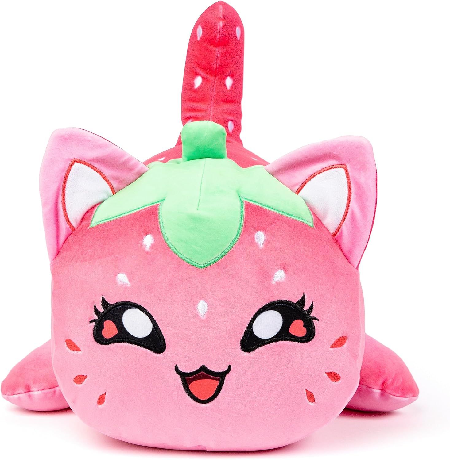 Aphmau Jumbo Plush - Strawberry Cat, Hobbies & Toys, Toys & Games on ...