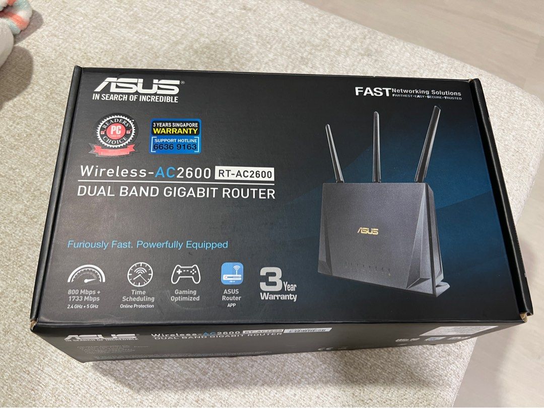 Asus Wireless ac2500 router Wifi, Computers & Tech, Parts & Accessories ...