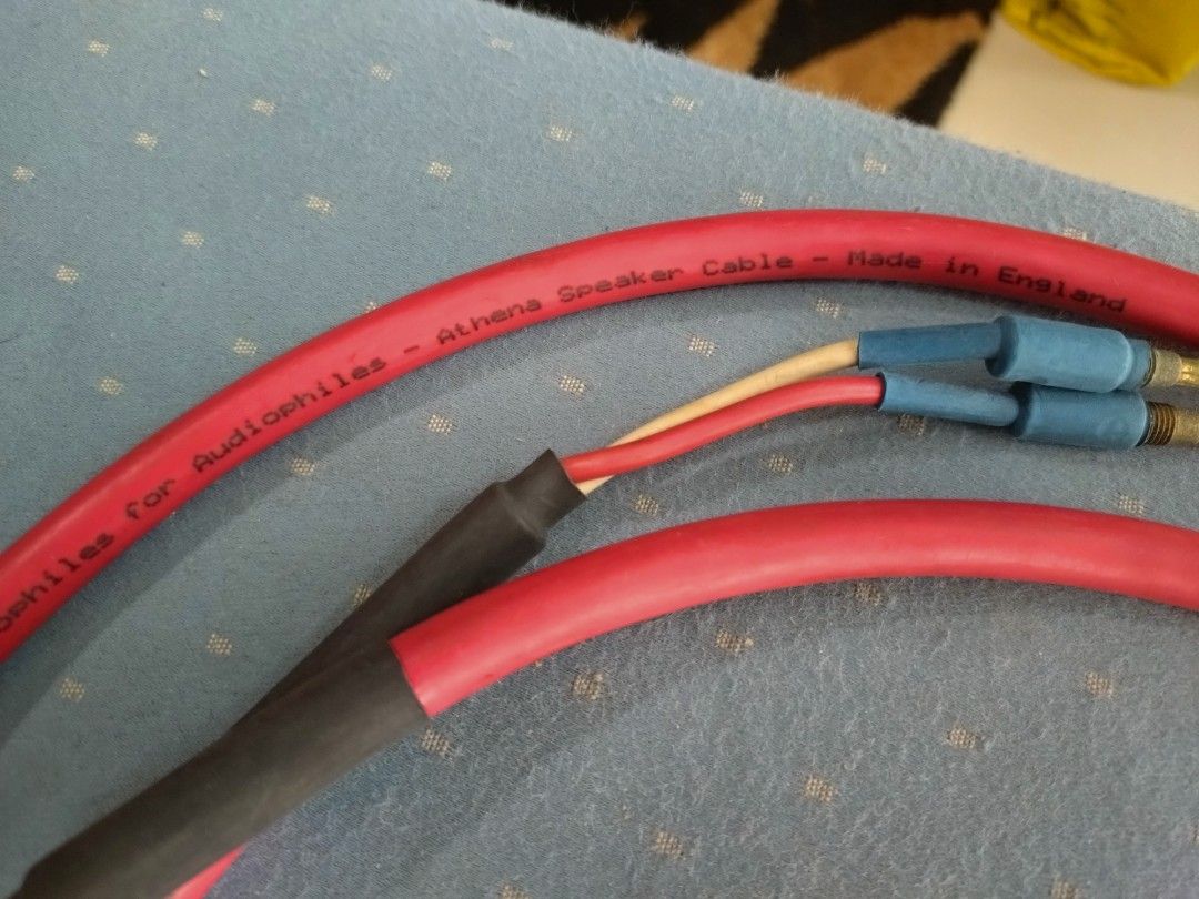 Athena Speaker cable from UK, Audio, Other Audio Equipment on Carousell