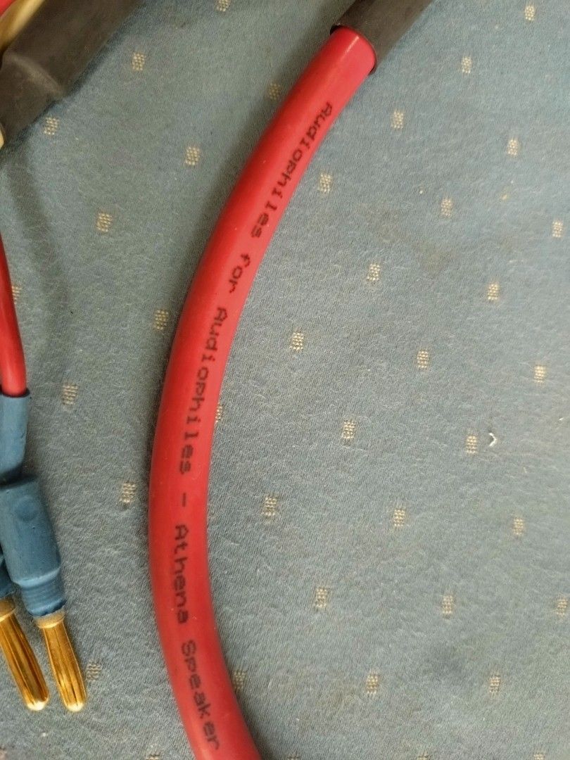 Athena Speaker cable from UK, Audio, Other Audio Equipment on Carousell