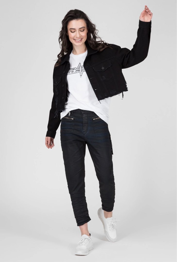 Authentic Diesel Wax D-EIF AULT-NE Highrise Crop Strechy Jeans for ...