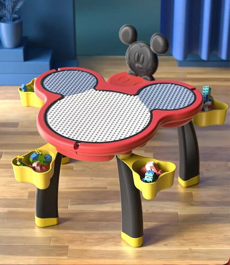 Authentic Mickey Lego Table Set, Babies & Kids, Baby Nursery & Kids ...