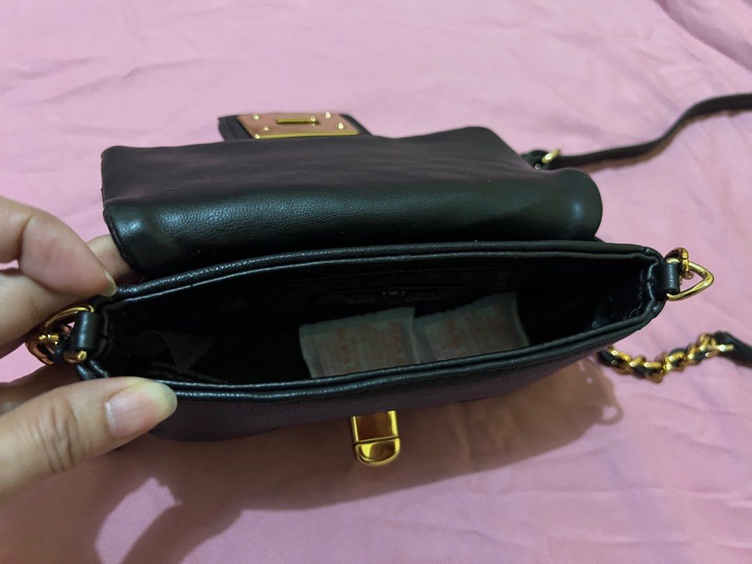 Authentic/Original KARL LAGERFELD Sling bag, Women's Fashion, Bags ...