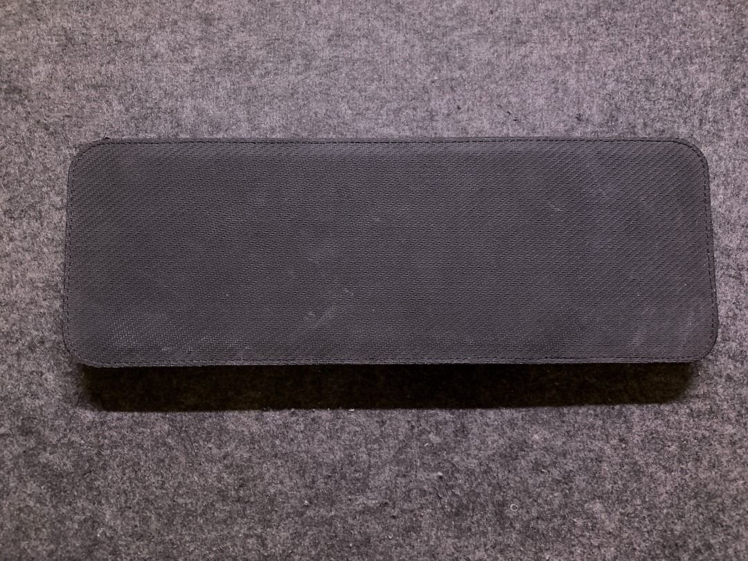 Bailey 60% Keyboard Wrist / Palm Rest by Castle (real black leather ...