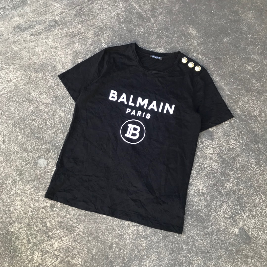 Balmain Tshirt, Women's Fashion, Tops, Shirts on Carousell
