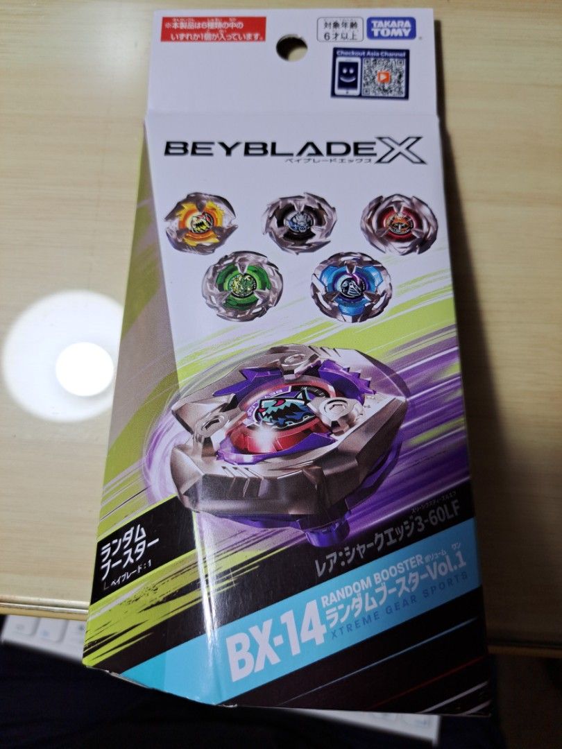 Beyblade X BX-14 Random Booster Vol 1, Hobbies & Toys, Toys & Games on ...