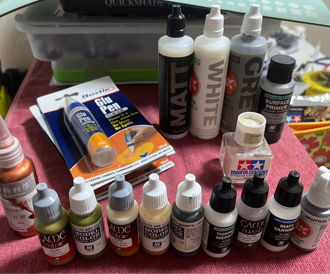 Big lot of Hobby paints, Hobbies & Toys, Stationery & Craft, Craft ...