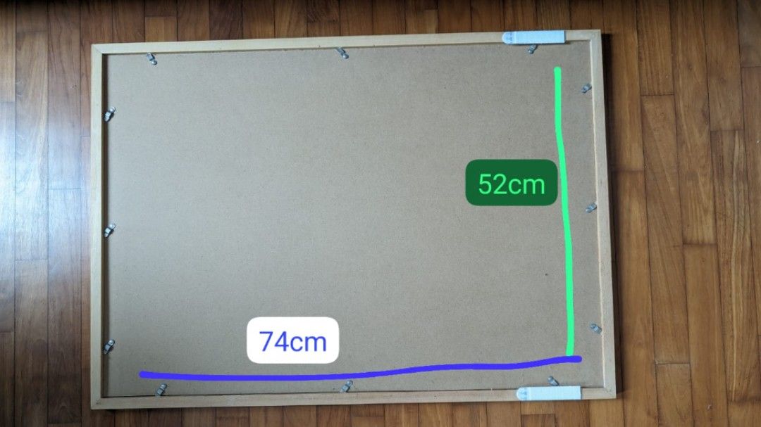 Big picture frame 52*74cm, Furniture & Home Living, Home Decor, Frames ...