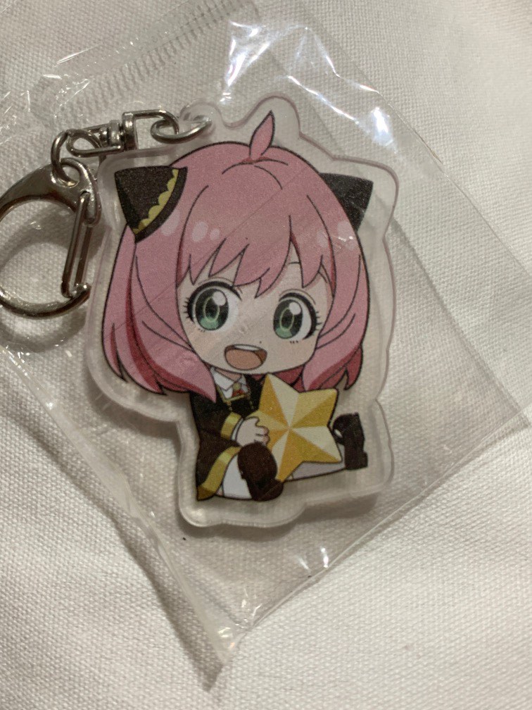 bnib spy x family anya keychain, Hobbies & Toys, Memorabilia ...