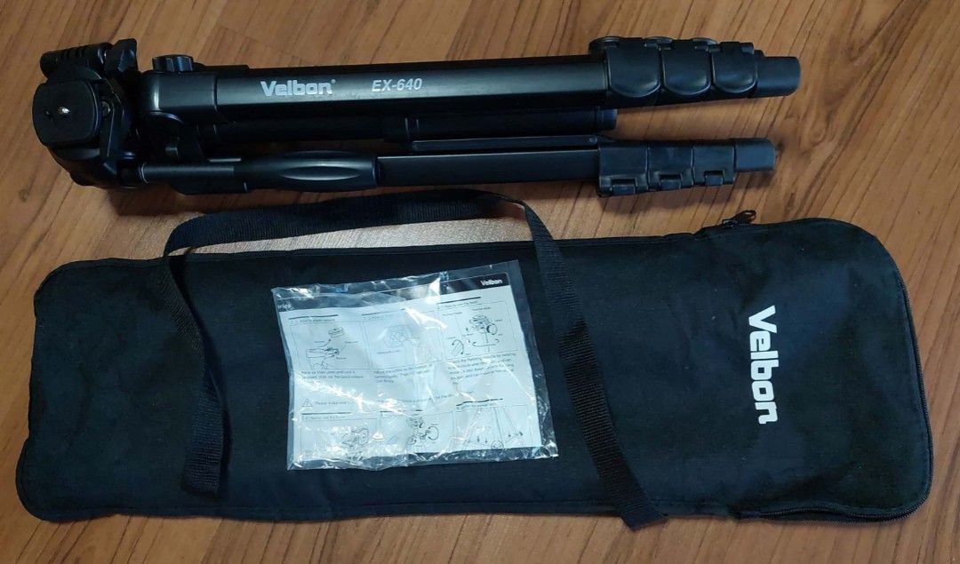 Brand new Velbon EX-640 Camera Tripod, Photography, Photography ...